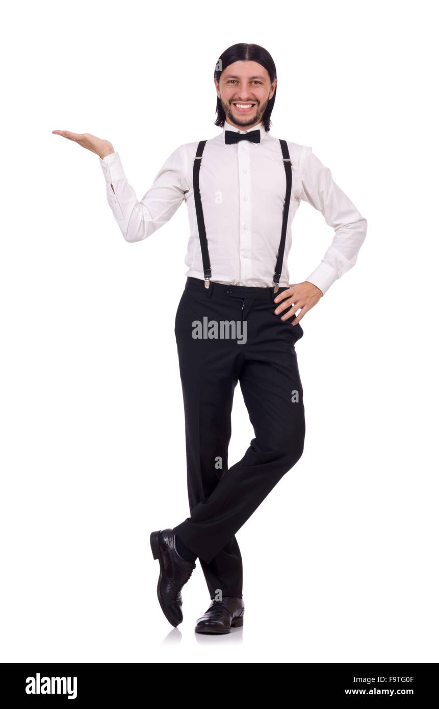 Close up elegant gentleman smiling Cut Out Stock Images & Pictures - Alamy