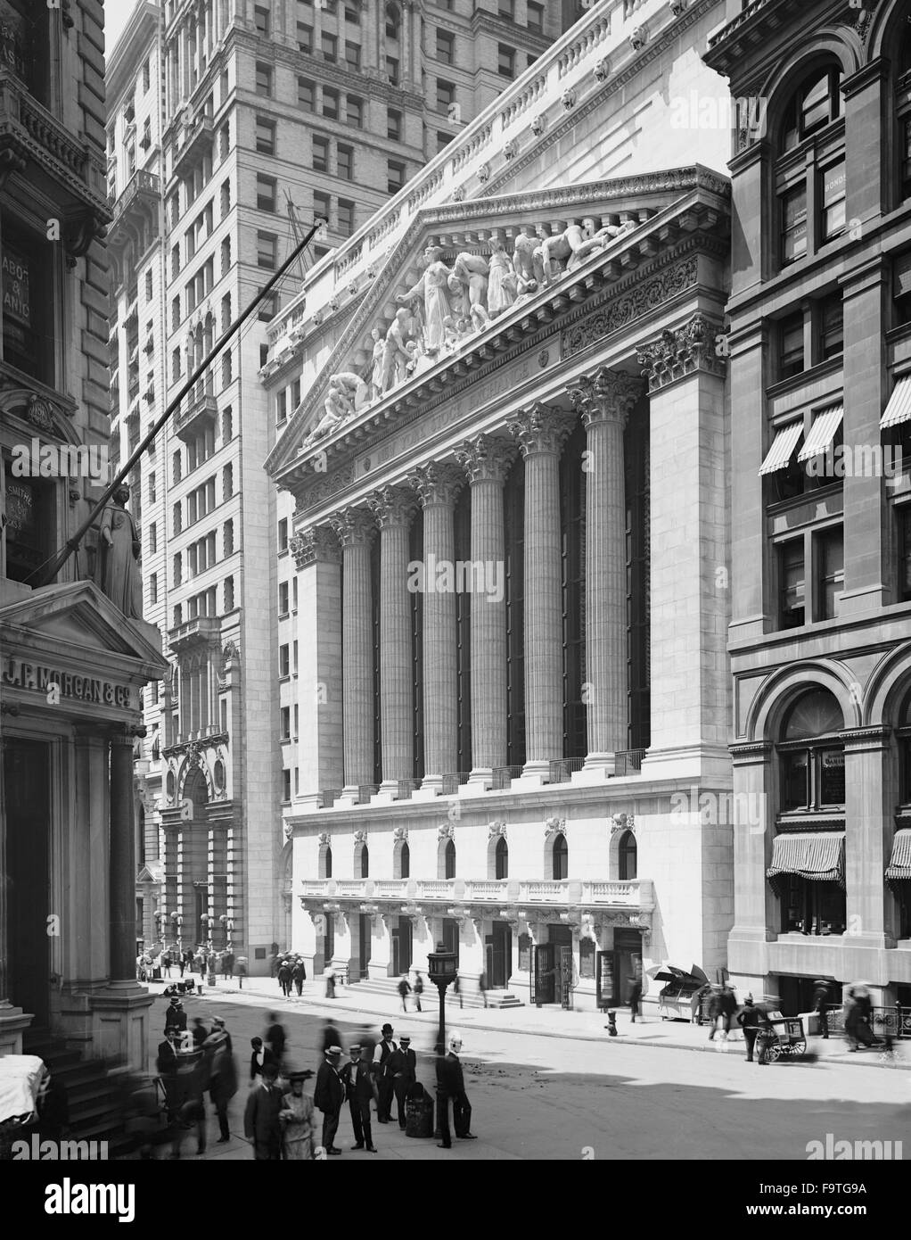 Usa stock exchange Black and White Stock Photos & Images - Alamy