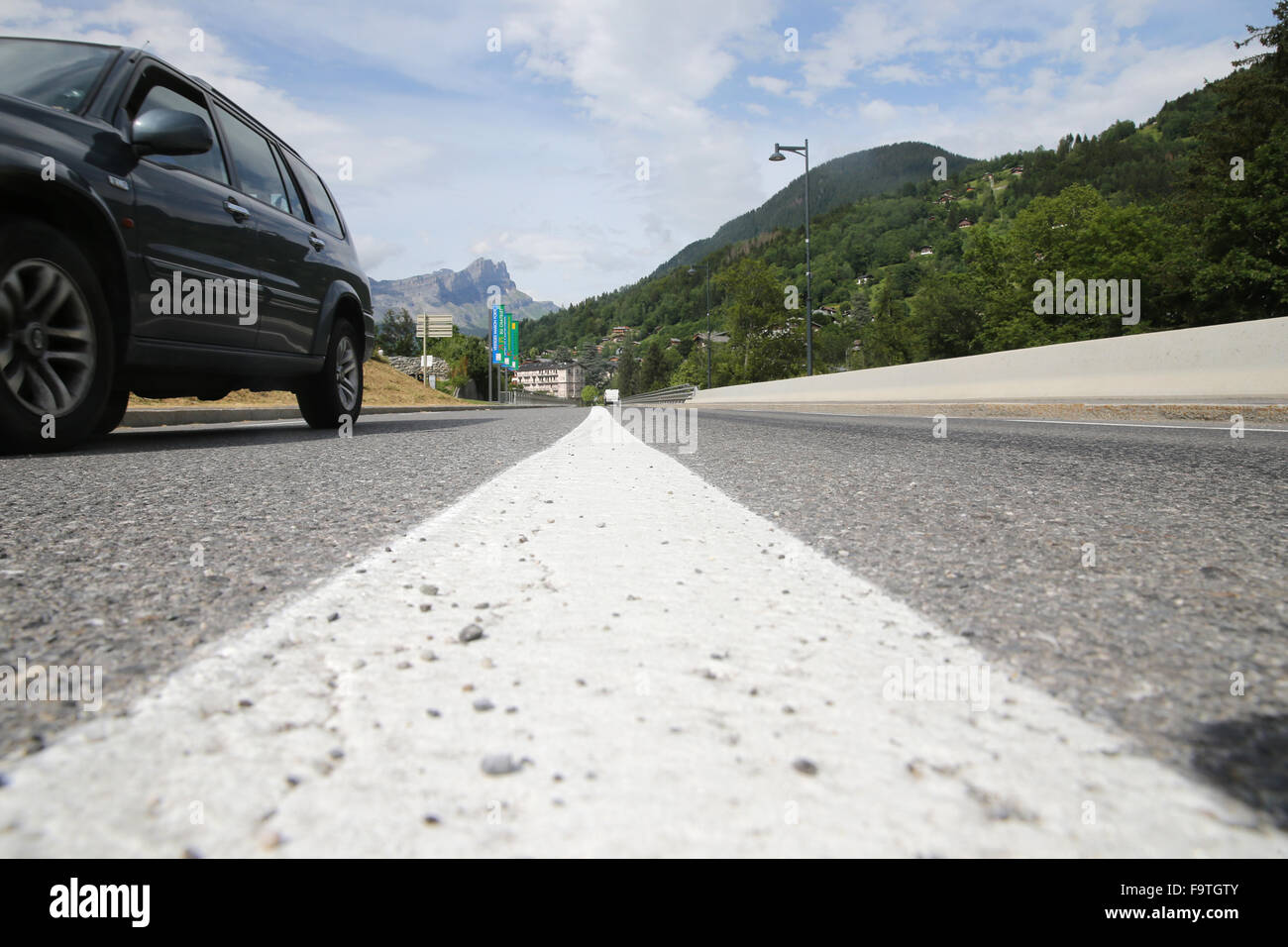 Road to bains les bains hi-res stock photography and images - Alamy