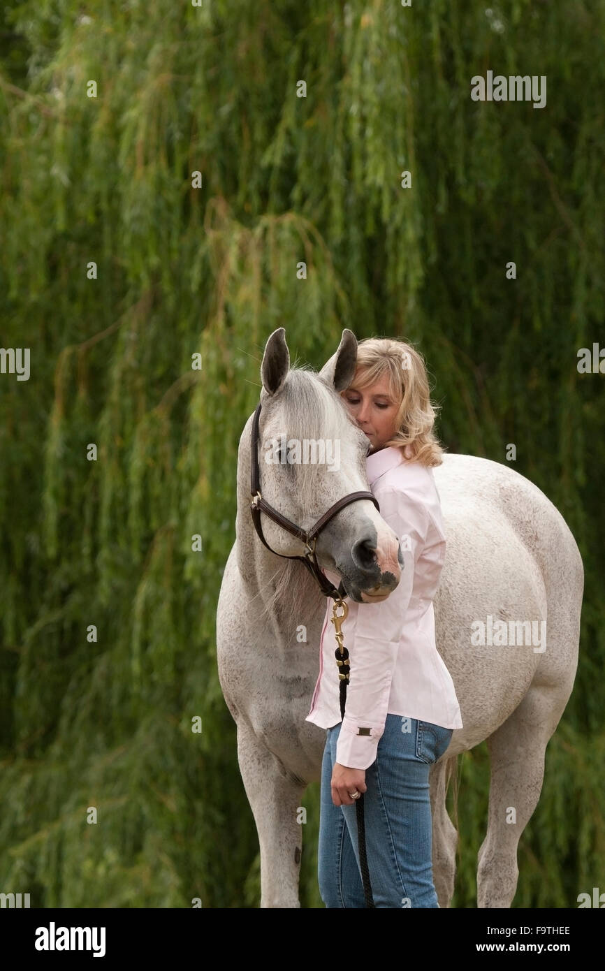 Bond between horse human hi-res stock photography and images - Alamy