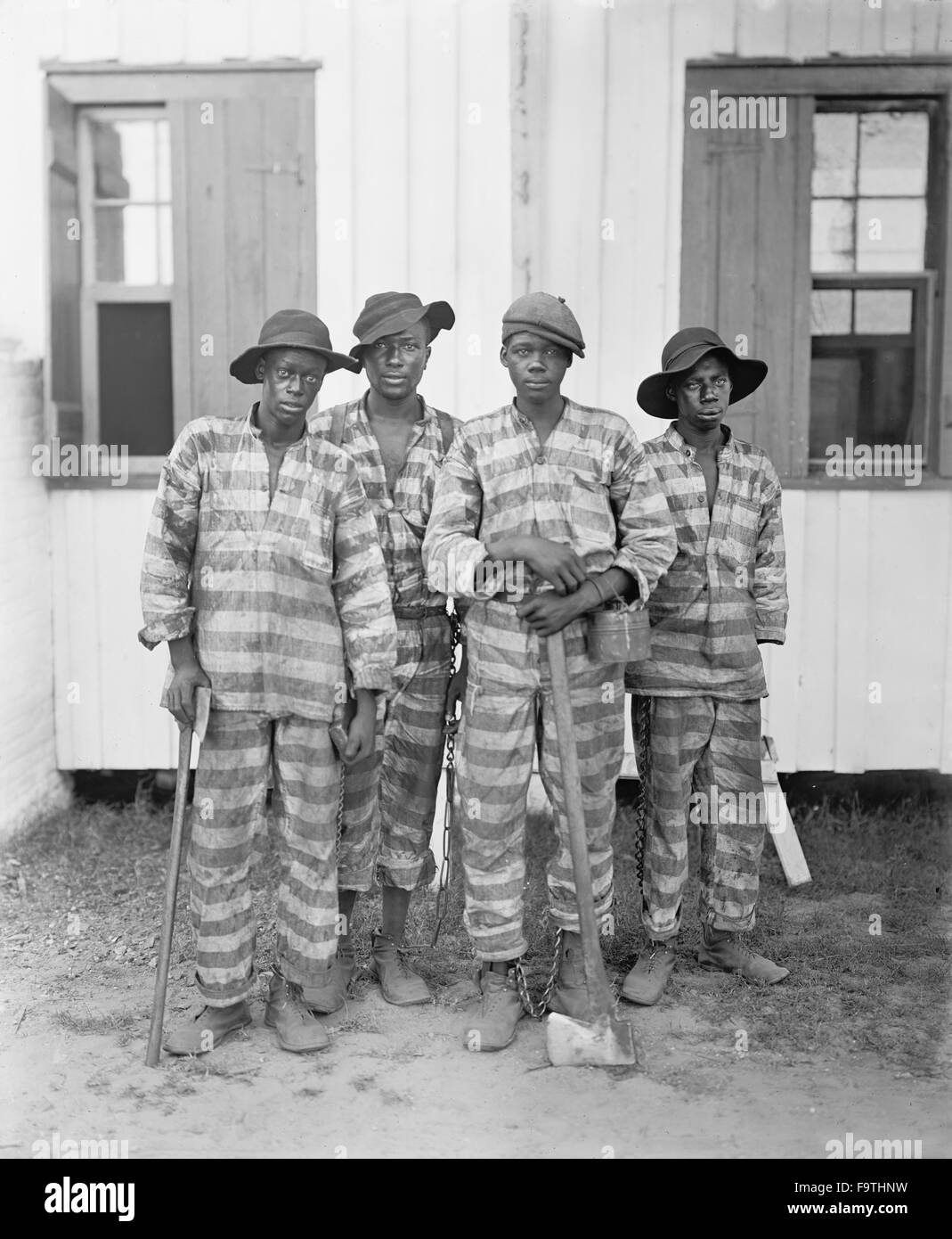 Southern Chain Gang, USA, 1900 Stock Photo - Alamy