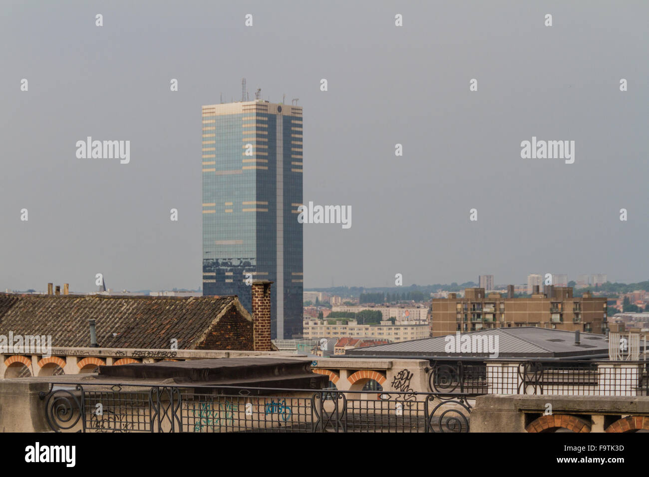 Brussels city view Stock Photo - Alamy