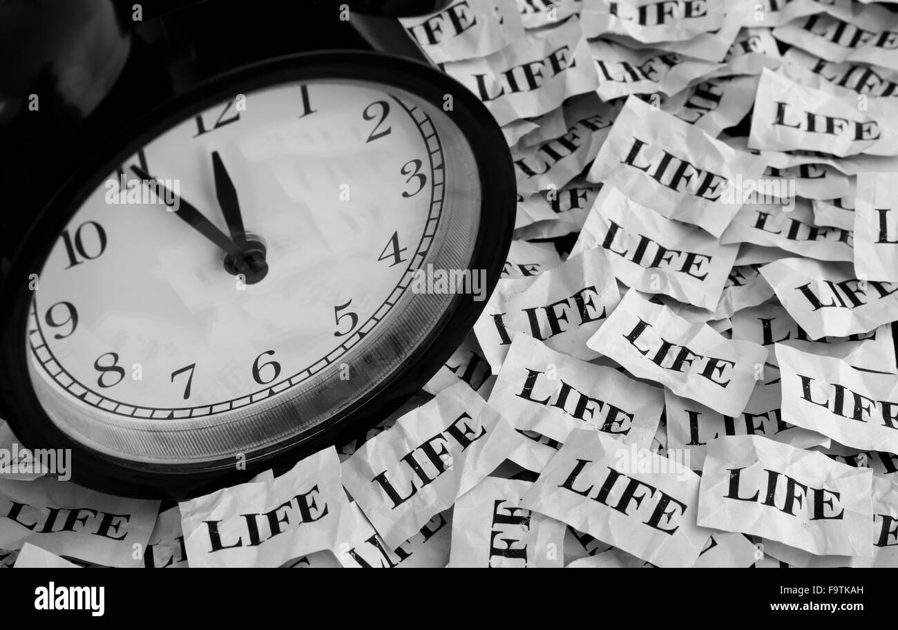 Clock live Black and White Stock Photos & Images - Alamy