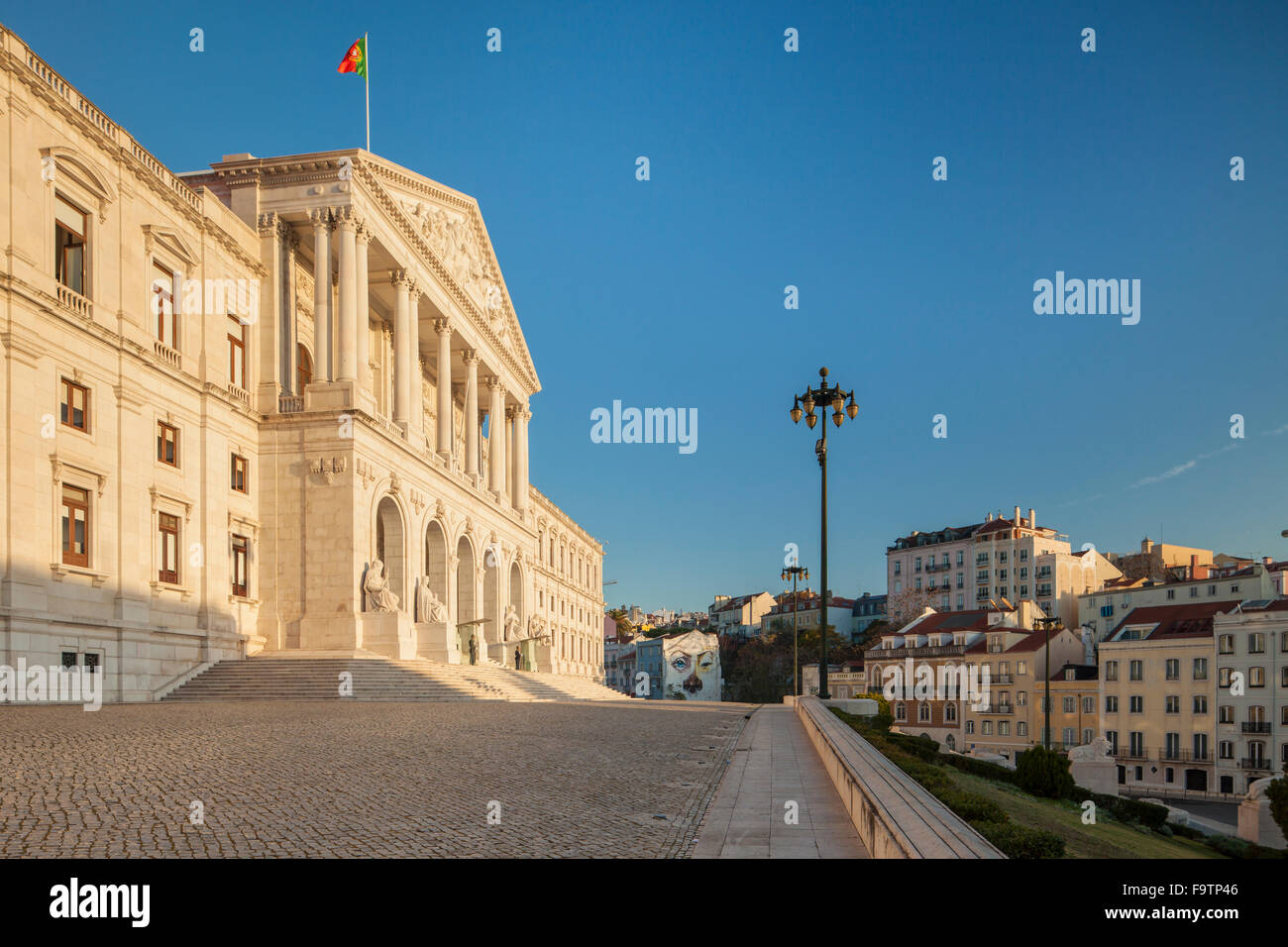 São Bento Palace, Assembly of the Republic in Lisbon, Portugal Stock ...
