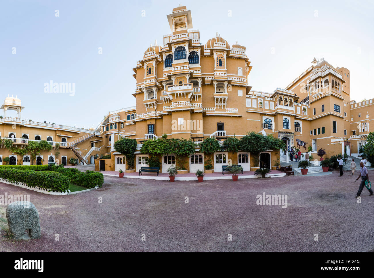 The Deogarh Mahal Hotel in Rajasthan Stock Photo - Alamy