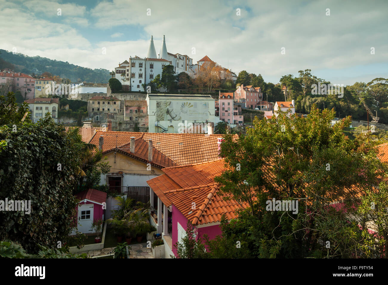 Lisbon sintra national palace hi-res stock photography and images - Alamy