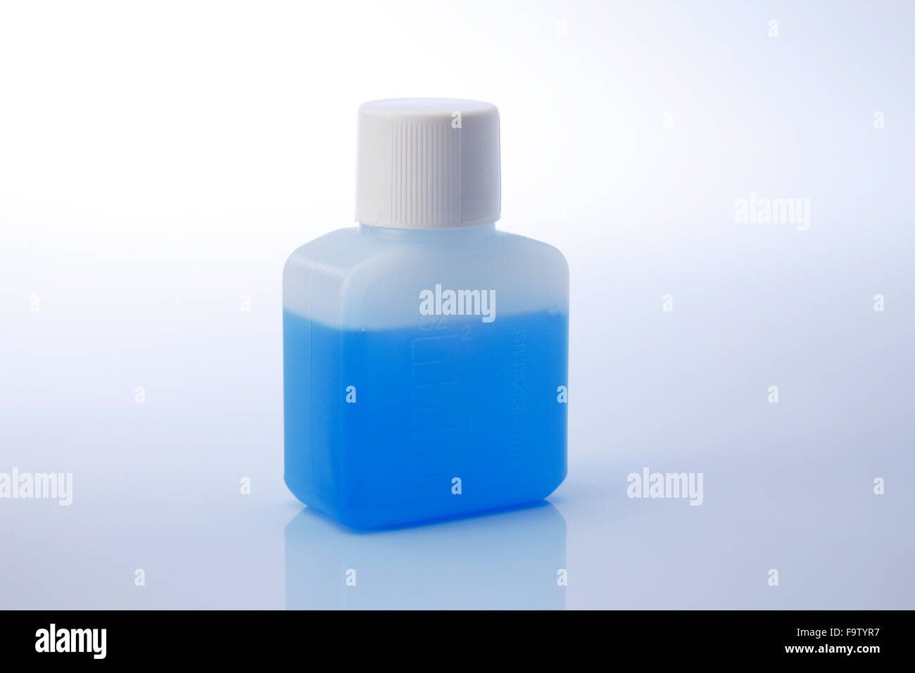 liquid medicine in the plastic bottle Stock Photo - Alamy