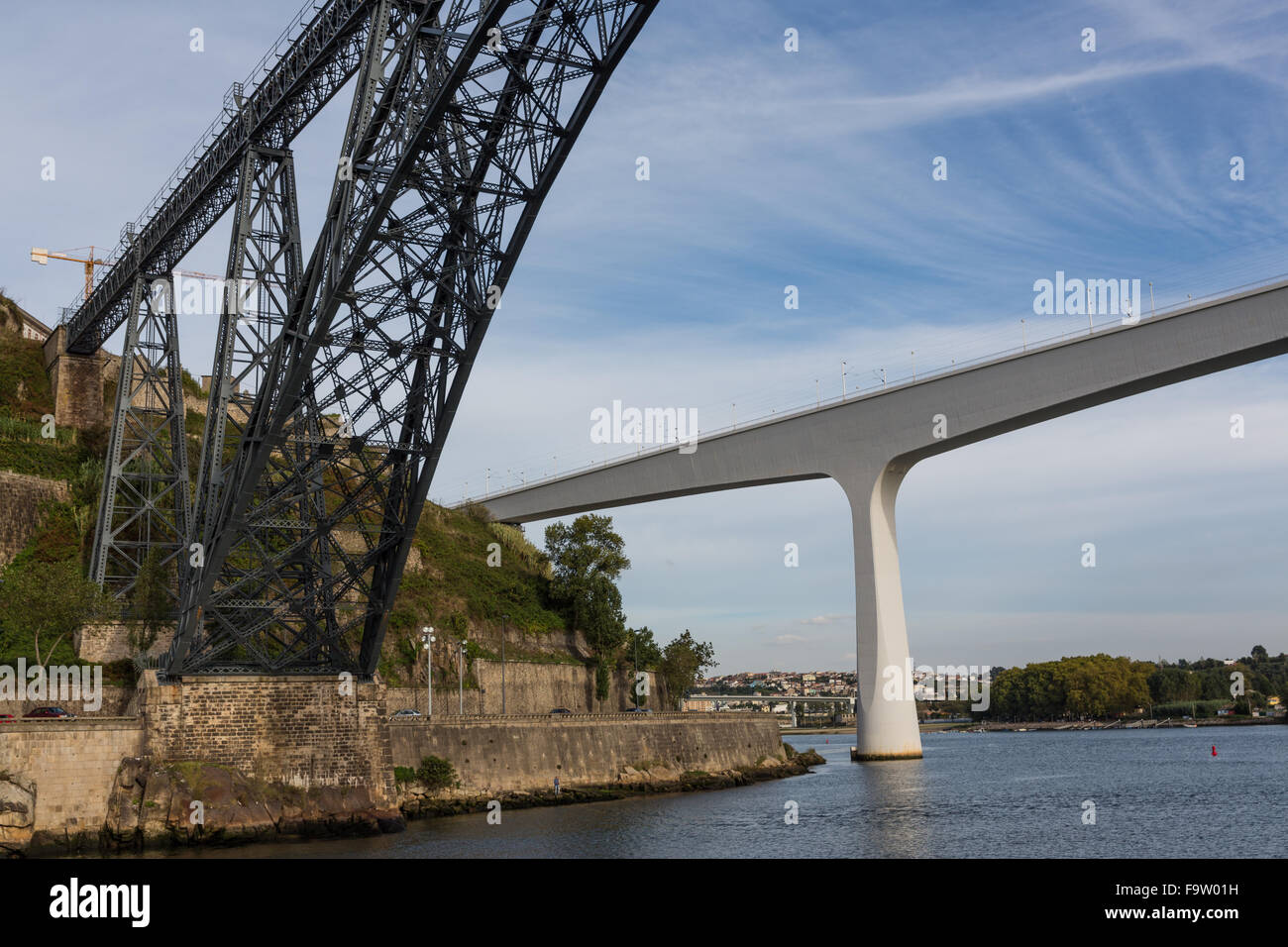 Bridge, Porto, River, Portugal Stock Photo - Alamy