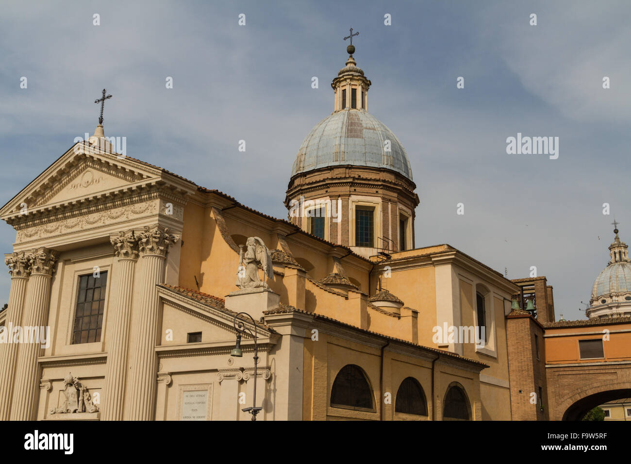 Great church in center of Rome, Italy Stock Photo - Alamy