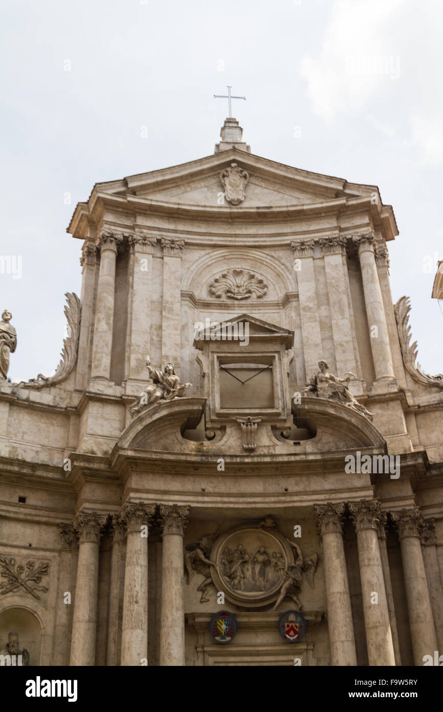 Great church in center of Rome, Italy Stock Photo - Alamy