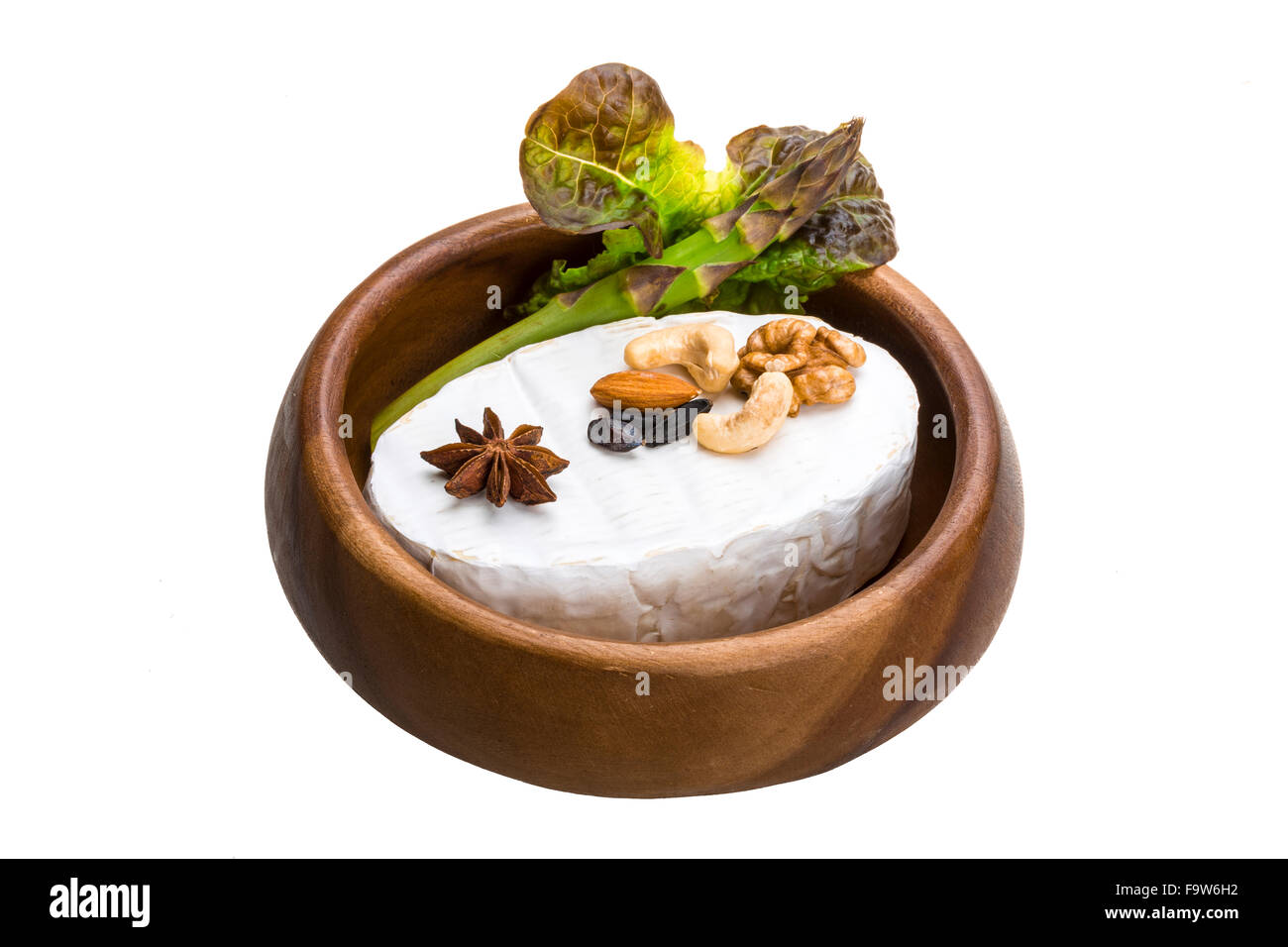 Fresh soft brie cheese Stock Photo - Alamy