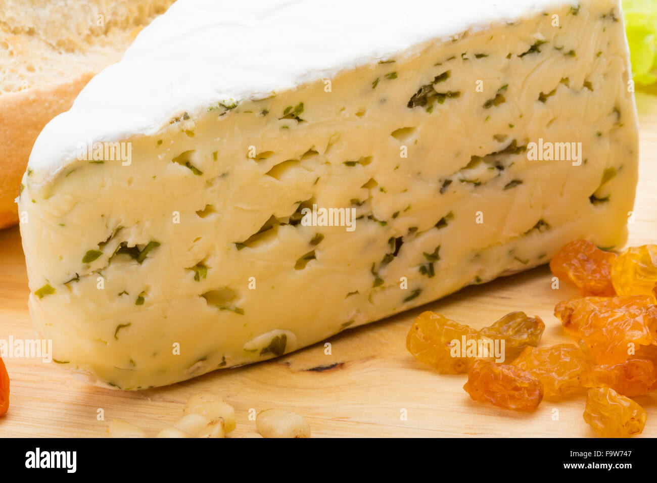 Cheese with mold Stock Photo - Alamy