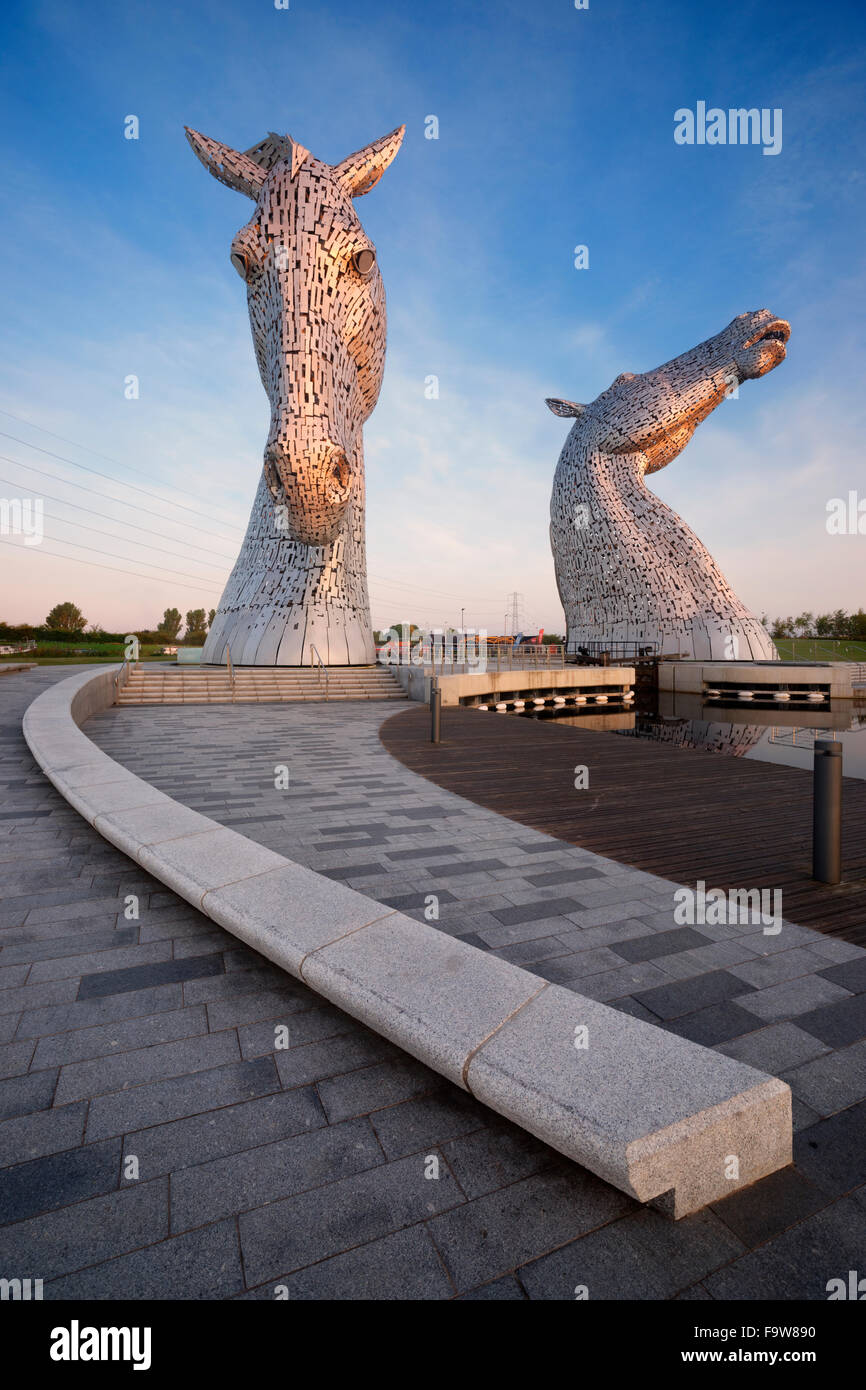 The Kelpies, Helix Park, Falkirk, Scotland, UK Stock Photo - Alamy