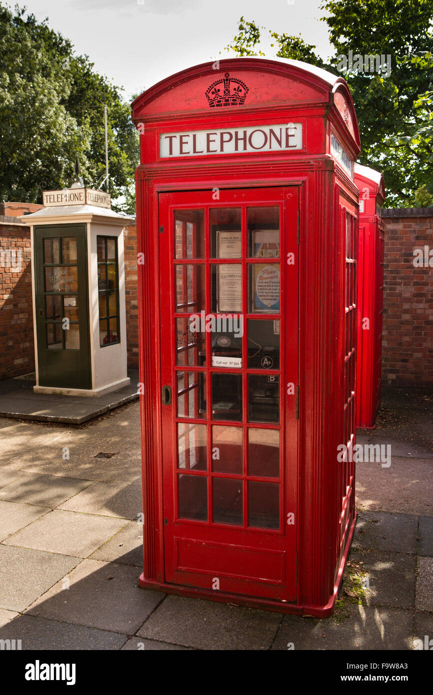 K2 kiosk red telephone box hi-res stock photography and images - Alamy