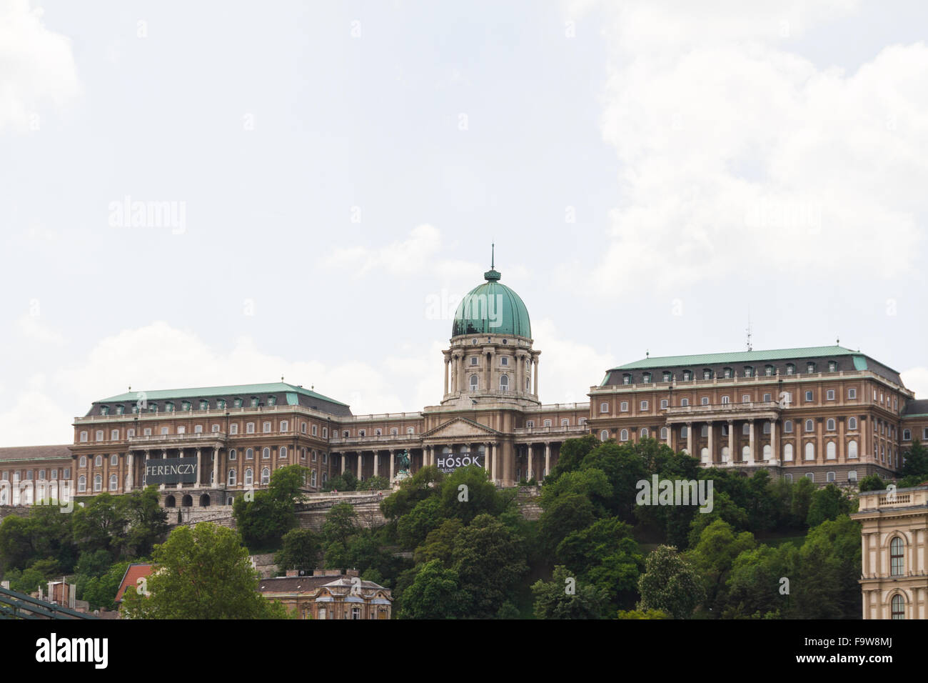 historic Royal Palace in Budapest Stock Photo - Alamy