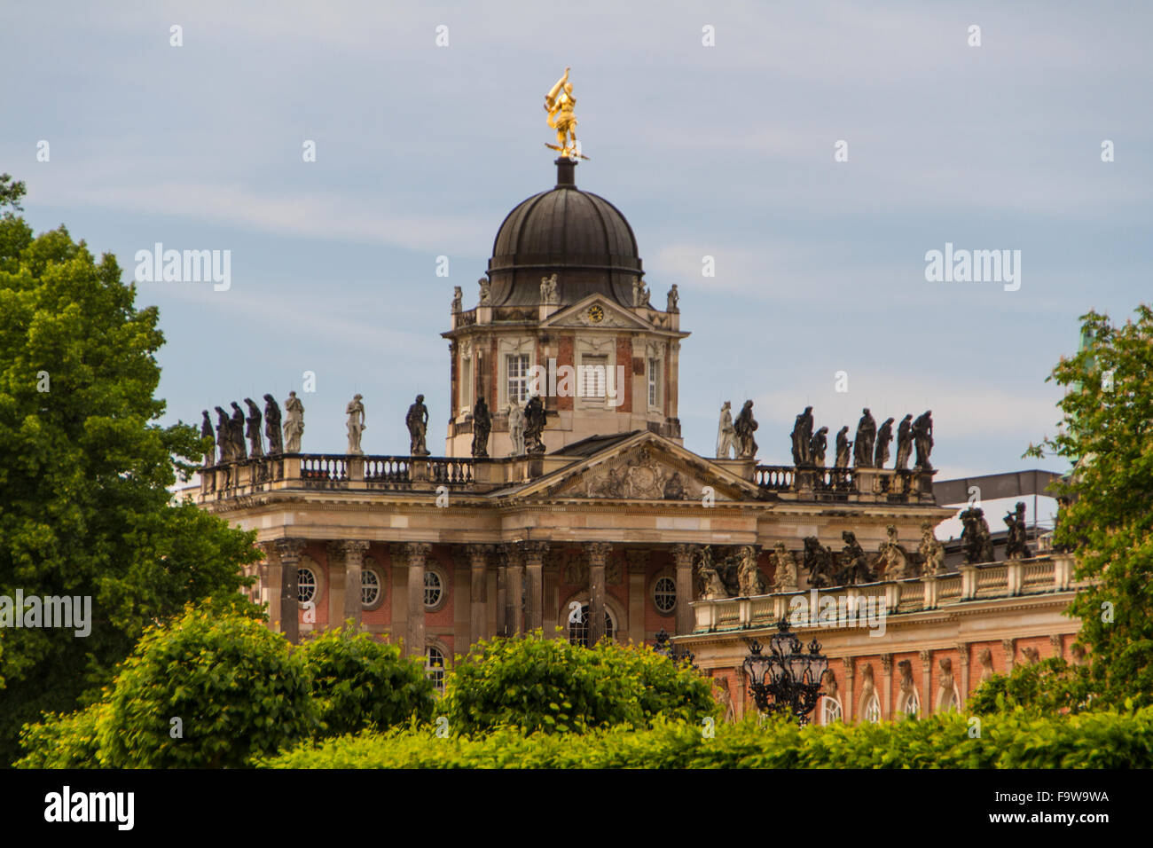 The New Palace in Potsdam Germany on UNESCO World Heritage list Stock ...