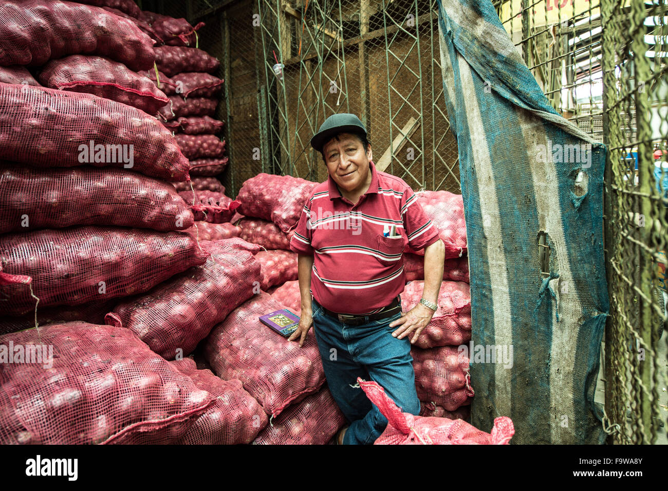 Santiago, Dec. 18. 4th Dec, 2000. A Peruvian migrant Walter Carranza ...
