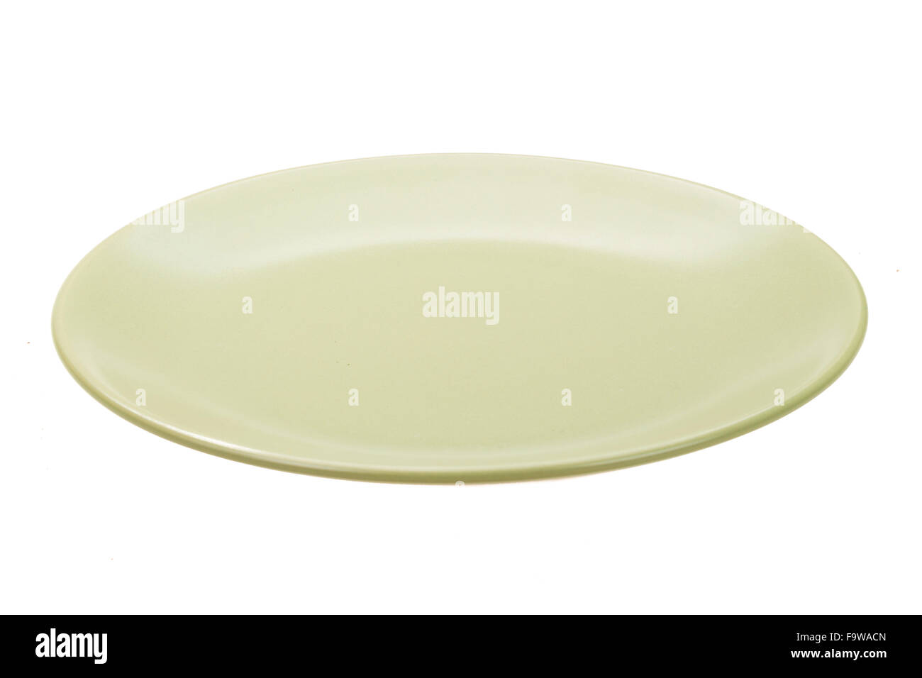 Light plate isolated on white Stock Photo - Alamy