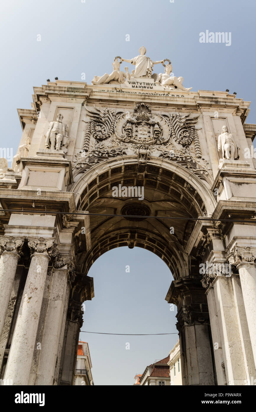 Stone arch at Terreiro Stock Photo - Alamy