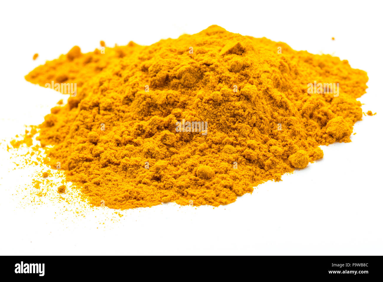 tumeric macro studio shoot isolated Stock Photo - Alamy