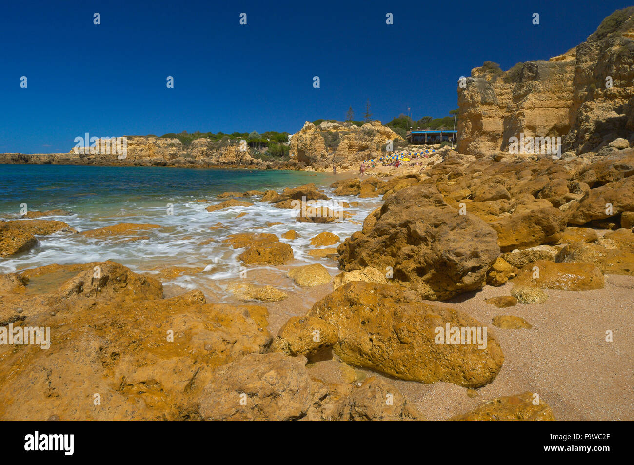 Do Castelo Beach, Albufeira, Praia Do Castelo, Algarve, Portugal ...