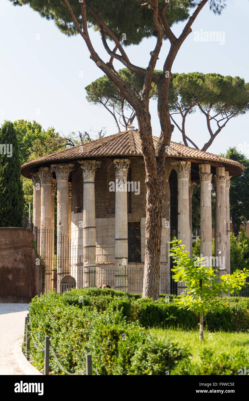 Rome - Vesta temple Stock Photo - Alamy