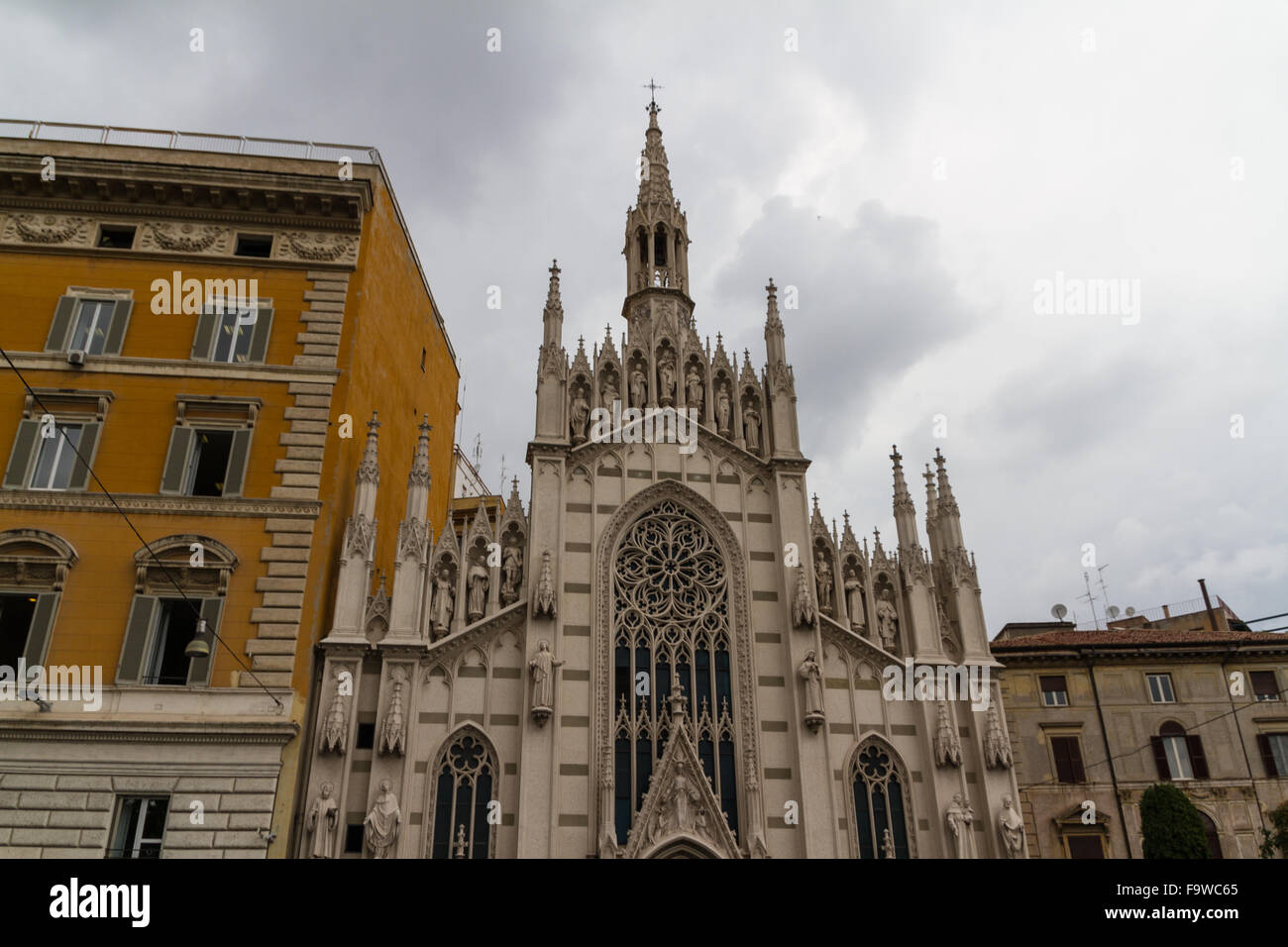 Church of the Virgin Mary on the foundation of the Temple of Minerva ...