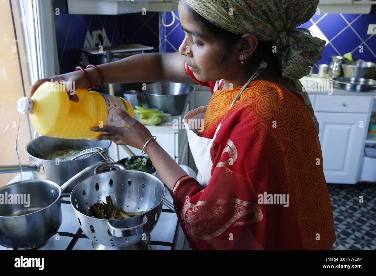 Iskcon kitchen food hi-res stock photography and images - Alamy