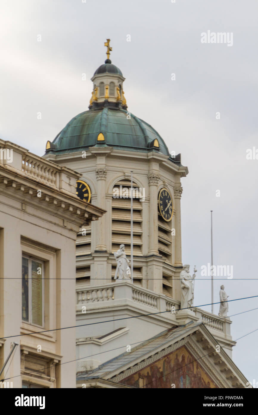 Brussels city view Stock Photo - Alamy
