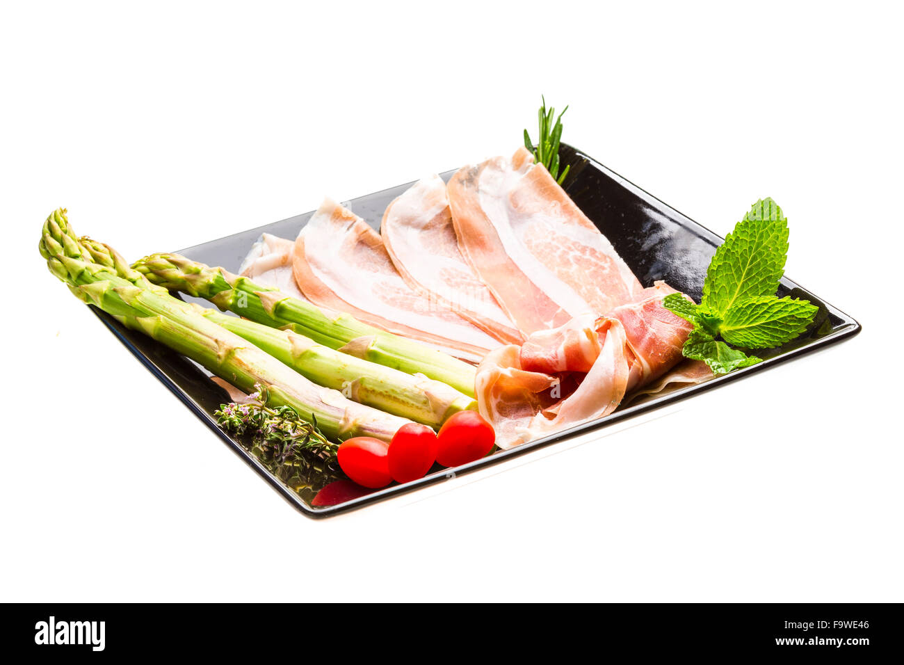 Spanish ham - Hamon Stock Photo - Alamy