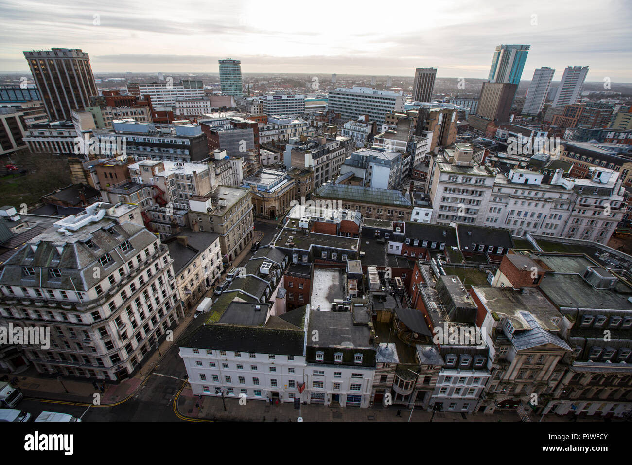 Aerial views of birmingham hi-res stock photography and images - Alamy