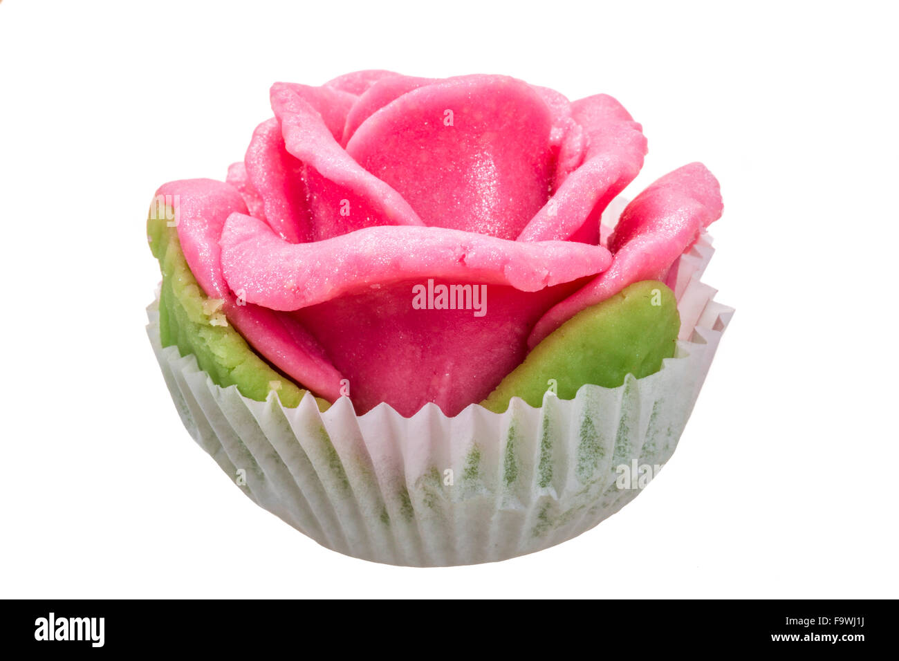 Marzipan isolated macro shoot Stock Photo - Alamy
