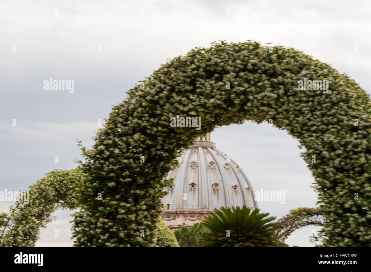 Vatican Gardens, Rome Stock Photo - Alamy