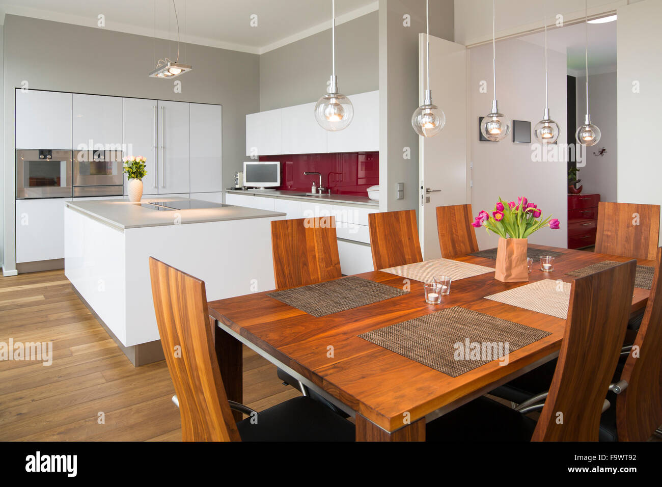 Dining room floor plan hi-res stock photography and images - Alamy
