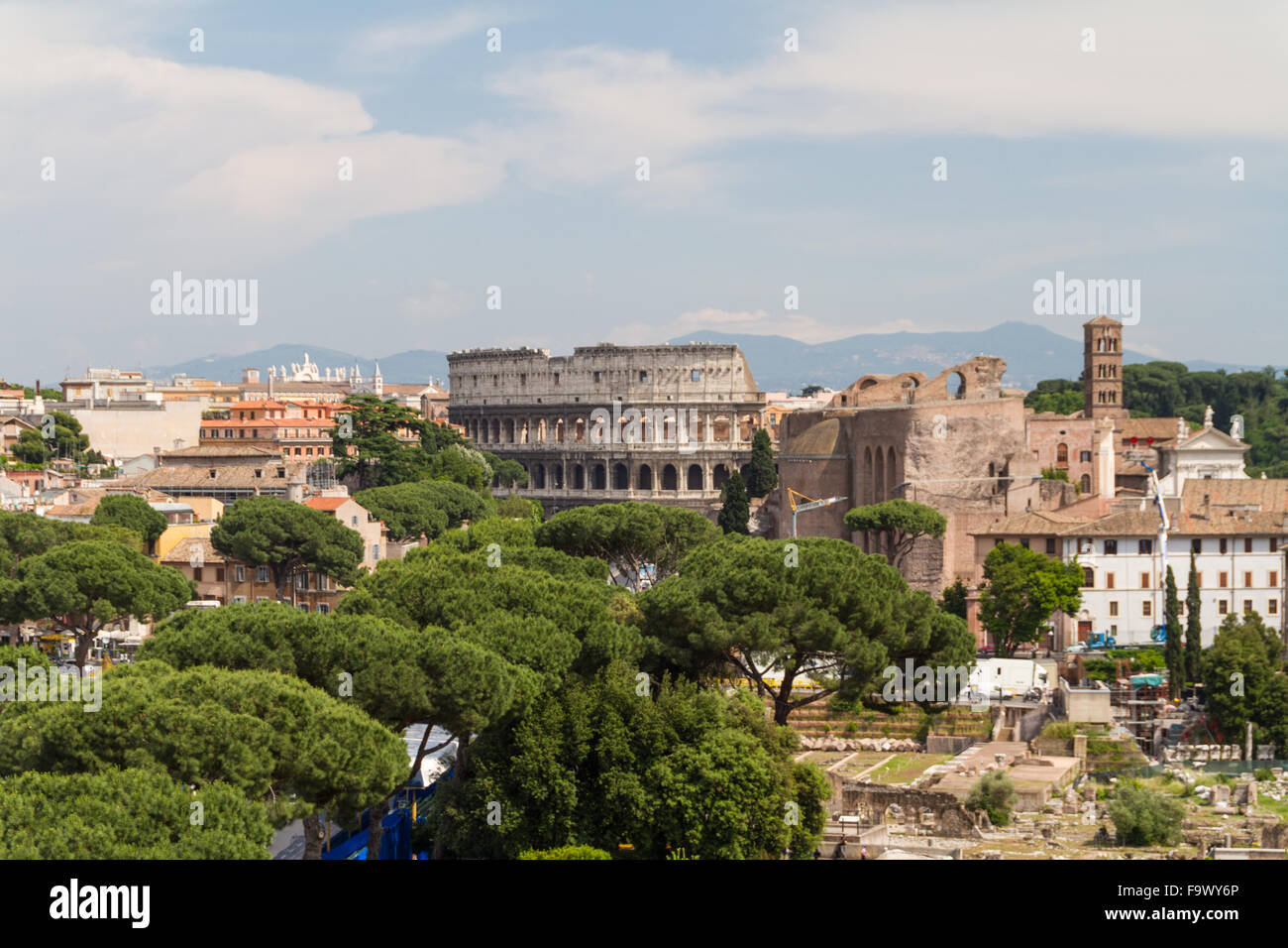 Colosseum of Rome, Italy Stock Photo - Alamy