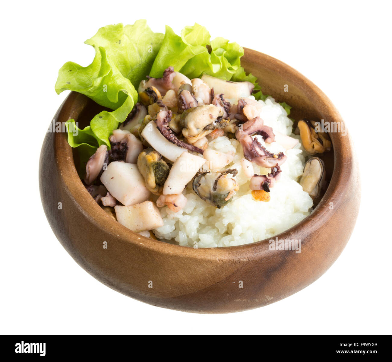 rice with seafood Stock Photo - Alamy