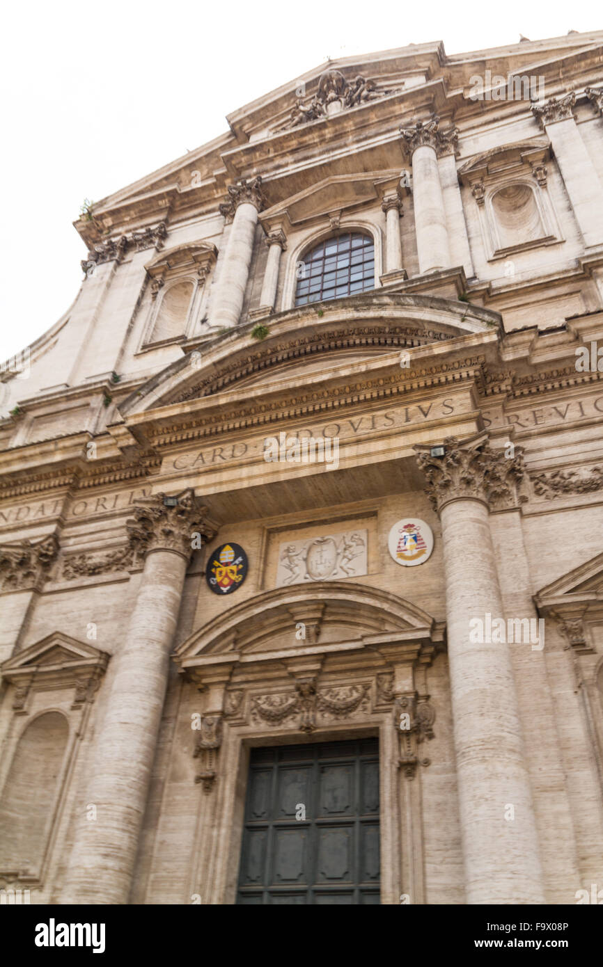 Great church in center of Rome, Italy Stock Photo - Alamy