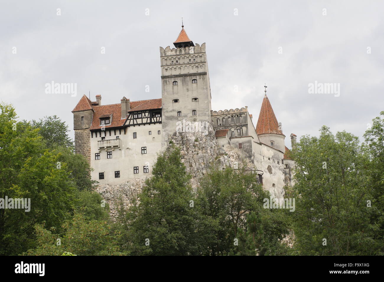 Bran Castle in Bran, Romania Stock Photo - Alamy