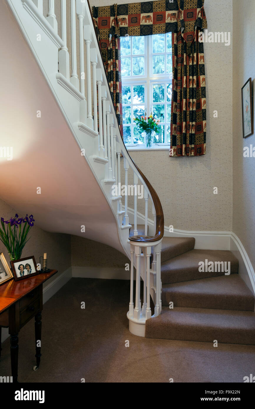 Traditional staircase hi-res stock photography and images - Alamy