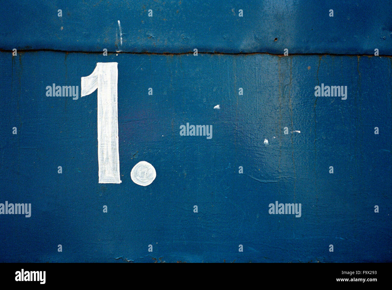 White color number hi-res stock photography and images - Alamy