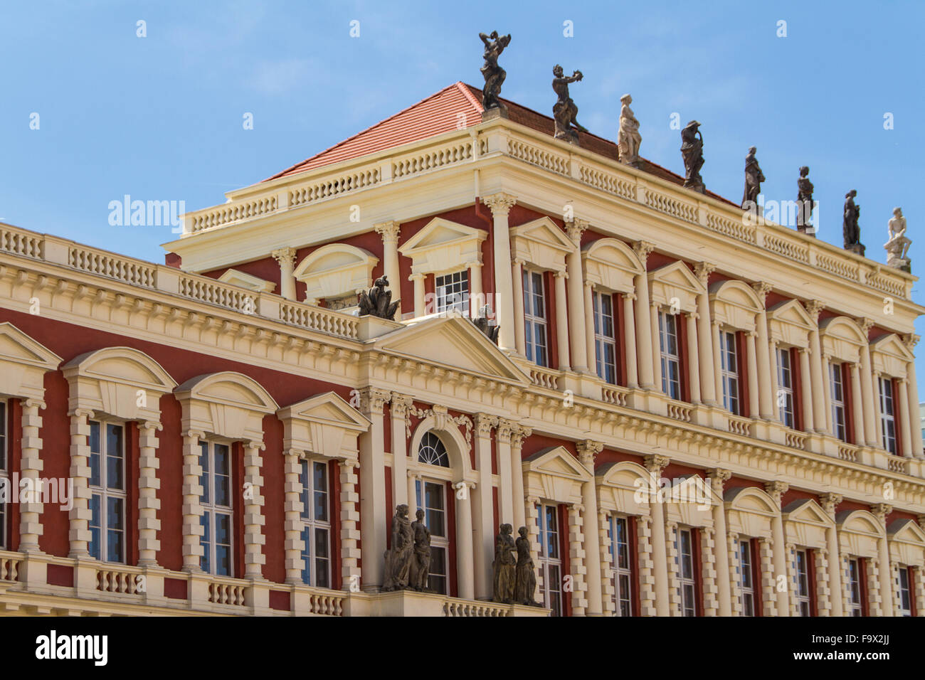 Potsdam city old buildings Stock Photo - Alamy
