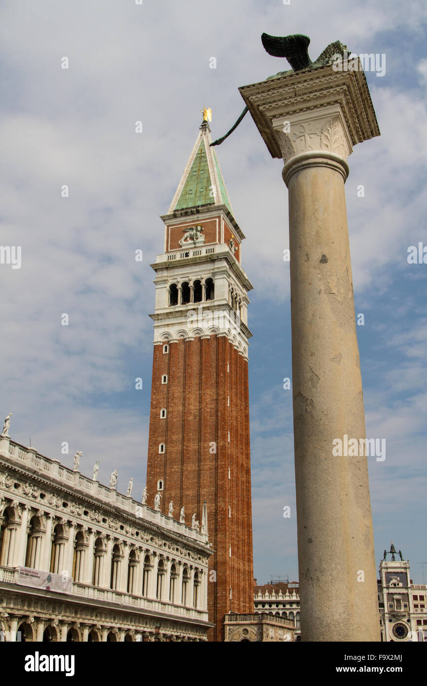 St Mark's Campanile - Campanile di San Marco in Italian, the bell tower ...