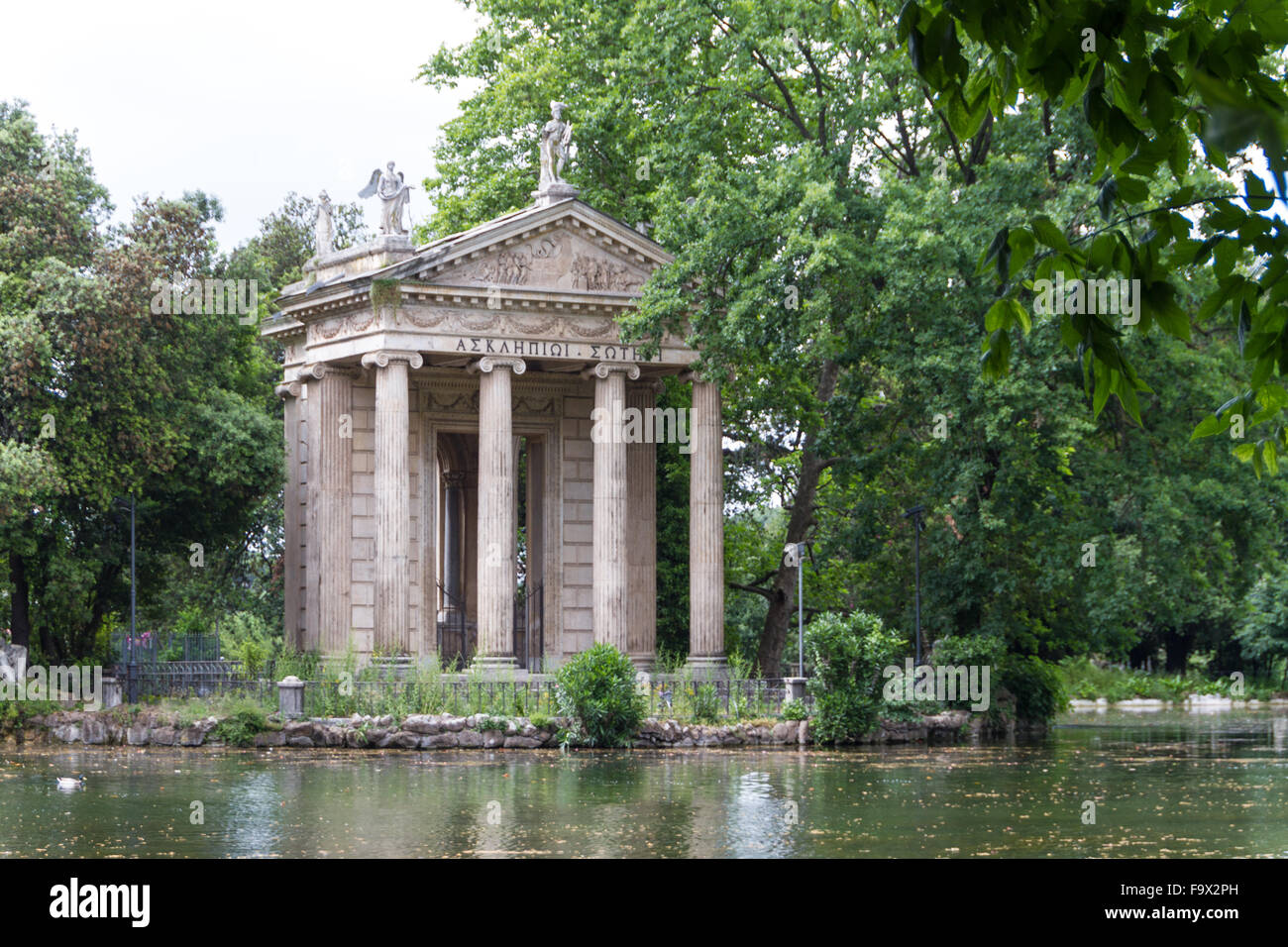 Villa Borghese Garden, Rome, Italy Stock Photo - Alamy