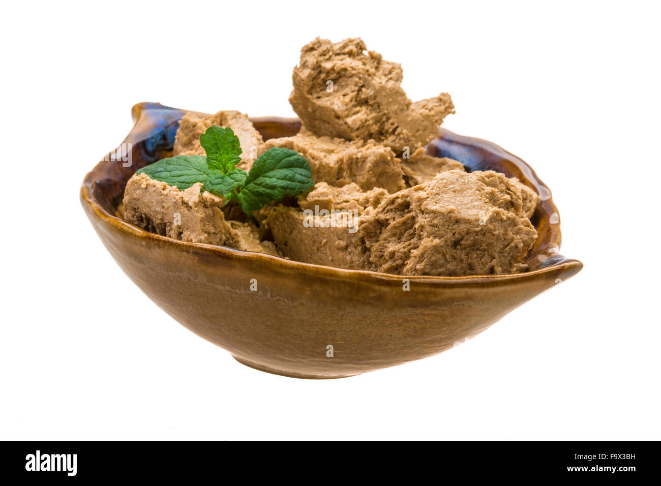 Sunflower Halva isolated studio macro shoot Stock Photo - Alamy