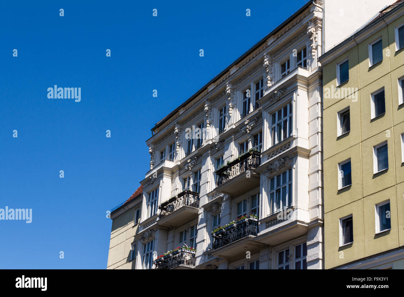 Row of Buildings in Berlin, Germany Stock Photo - Alamy