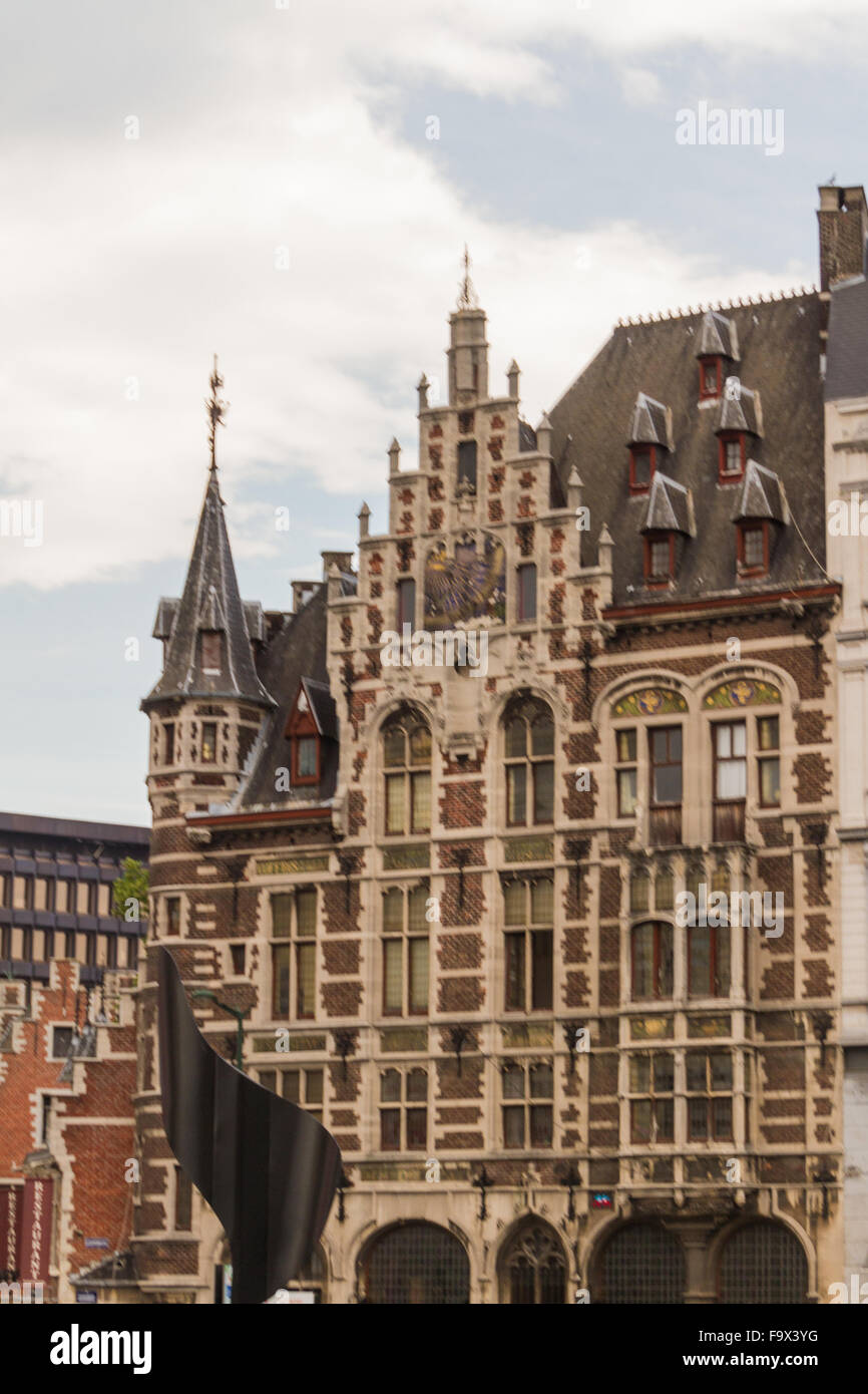 Ornate buildings of Grand Place, Brussels, Belgium Stock Photo - Alamy