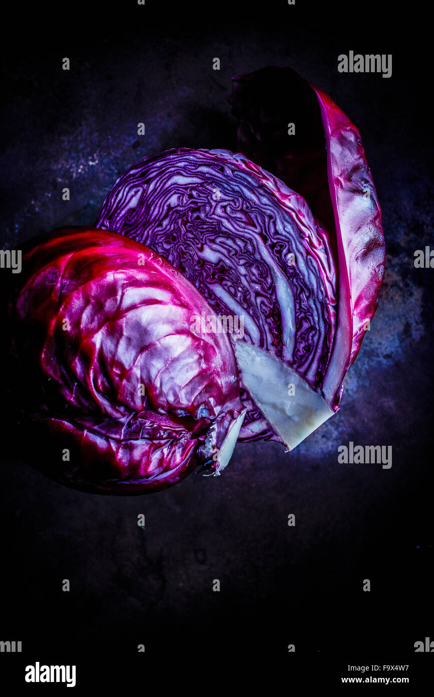 Sliced red cabbage Stock Photo - Alamy Sliced red cabbage Stock Photo - Alamy