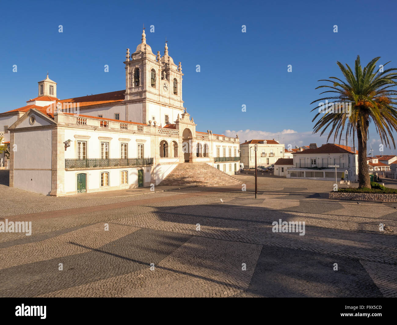 Portugal, Nazare, Sitio, church Stock Photo - Alamy
