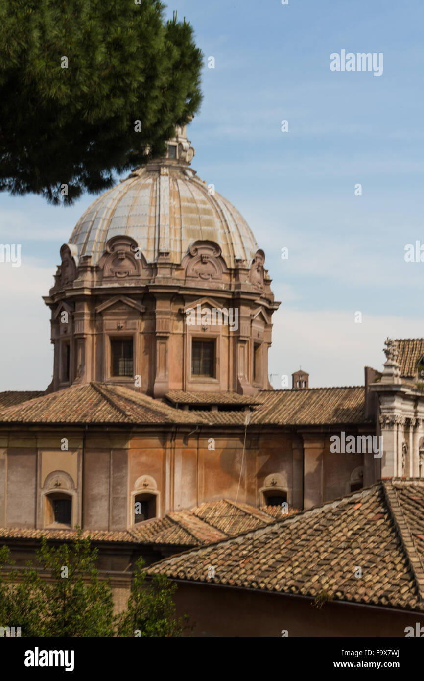 Great church in center of Rome, Italy Stock Photo - Alamy