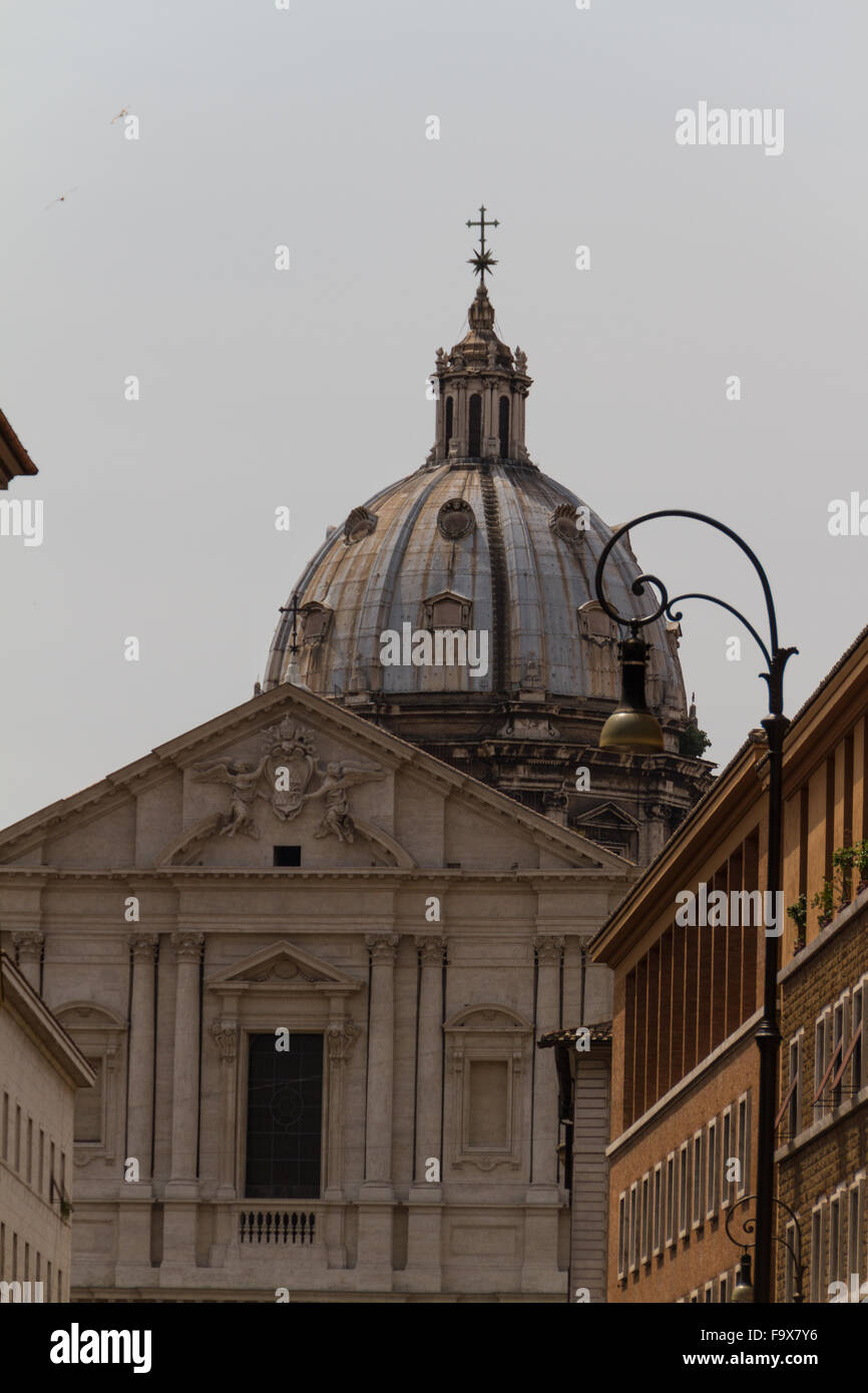 Great church in center of Rome, Italy Stock Photo - Alamy